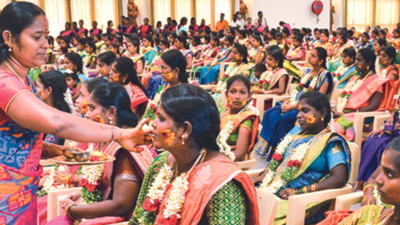 Bangle Ceremony For 3,600 Women This Year | Madurai News - Times of India