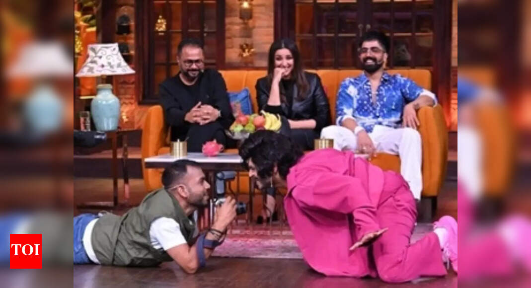 Siddharth Sagar plays Ranveer Singh on The Kapil Sharma Show - Times of ...