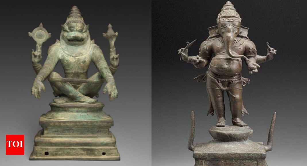 TN police trace two ancient idols of Alathur temple to US museum ...