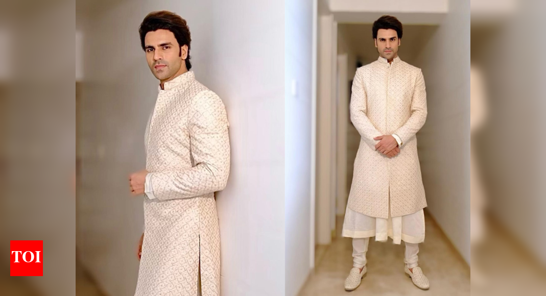 This Diwali, take styling cues from actor Vivek Dahiya - Times of India