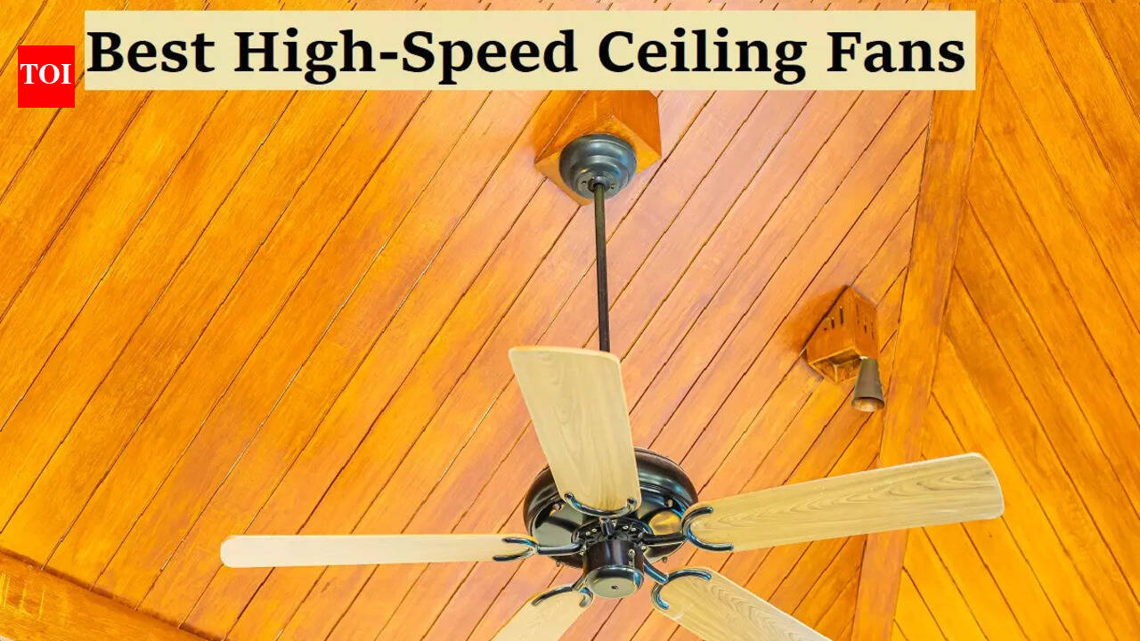 Best High Speed Ceiling Fan: Best High-Speed Ceiling Fans To Cool Your ...
