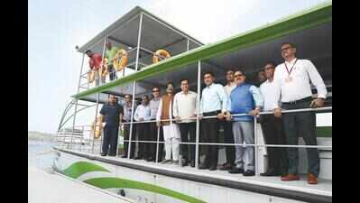 Chorao-Panaji route gets state’s first solar ferry | Goa News - Times ...