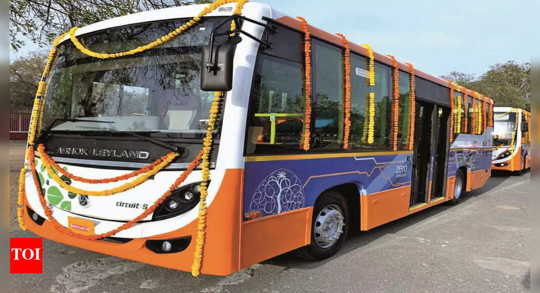 Govt Approves Purchase Of 1,189 Electric, Cng Buses | Ahmedabad News ...