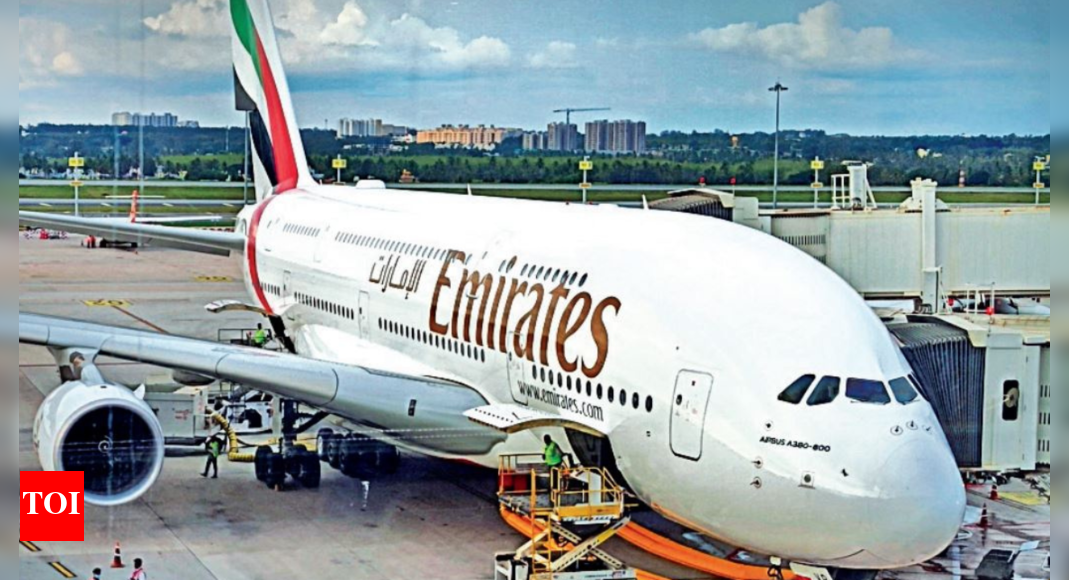 Jumbo jet Airbus A380 touches down in Bengaluru | Bengaluru News - The ...