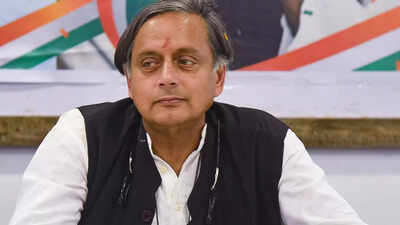 Shashi Tharoor complains against Ashok Gehlot's appeal for Mallikarjun Kharge | India News ...