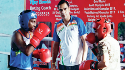 Rudki’s boxing girls are all about punching up | Gurgaon News - Times ...