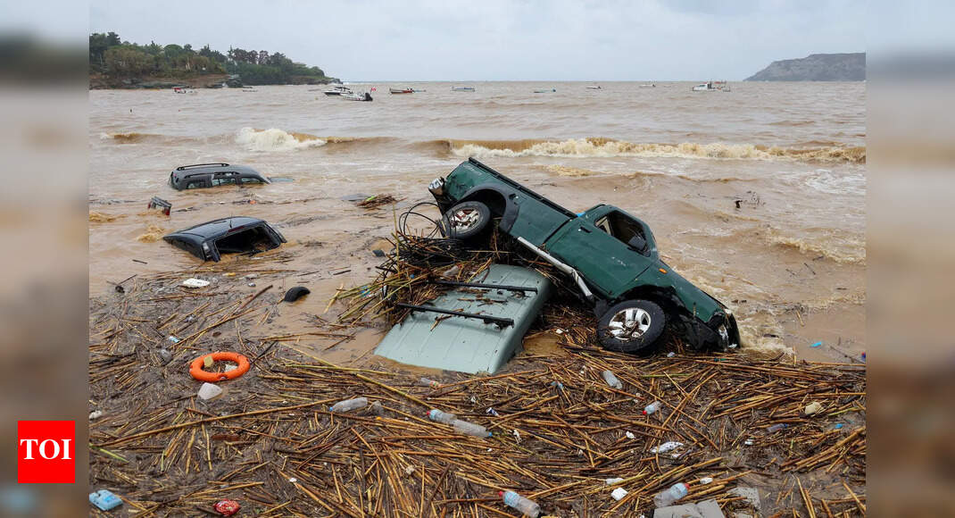 Crete: Major flooding in Crete kills two - Times of India