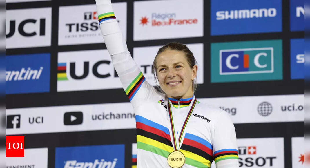 Britain's Neah Evans wins points race gold at cycling worlds | More ...