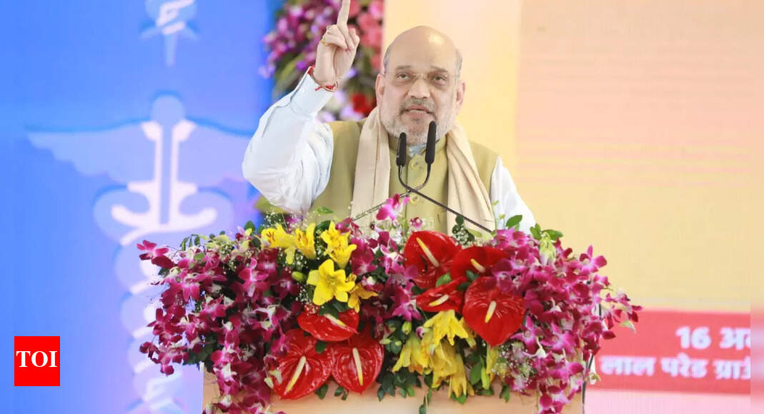 Amit Shah unveils first Hindi books for MBBS students | India News ...