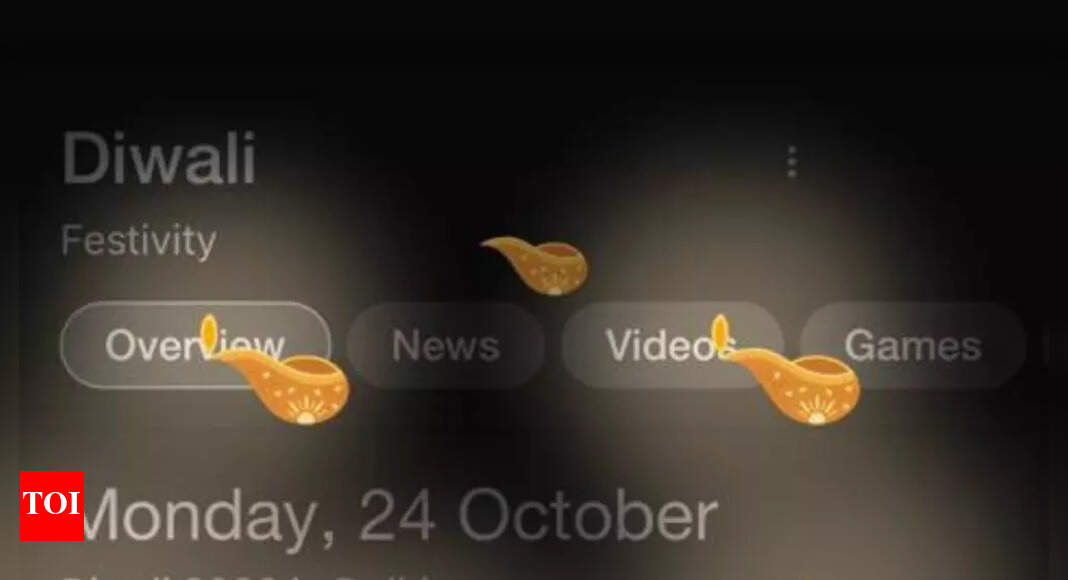 Google: Diwali 2022 celebrations start on Google: Search these words to get surprise - Times of ...