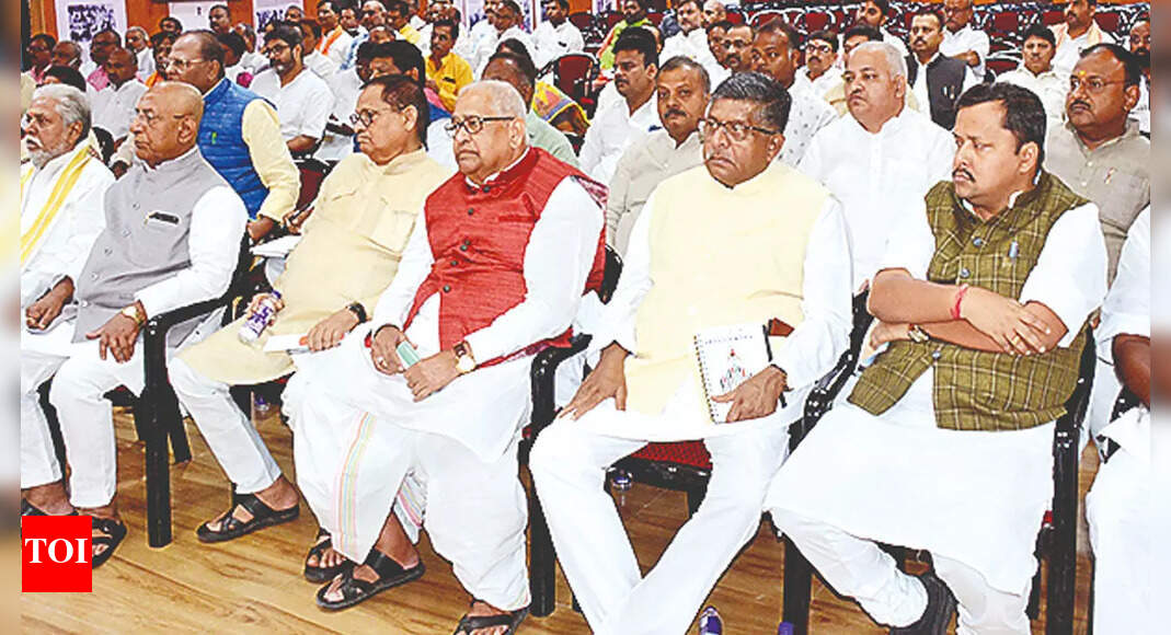 Bjp: Bjp Sets Target To Win All 40 Lok Sabha Seats In State In ’24 ...