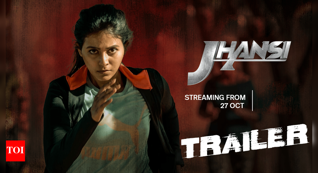 'Jhansi' Trailer: Anjali's ferocious action thriller, streaming from ...