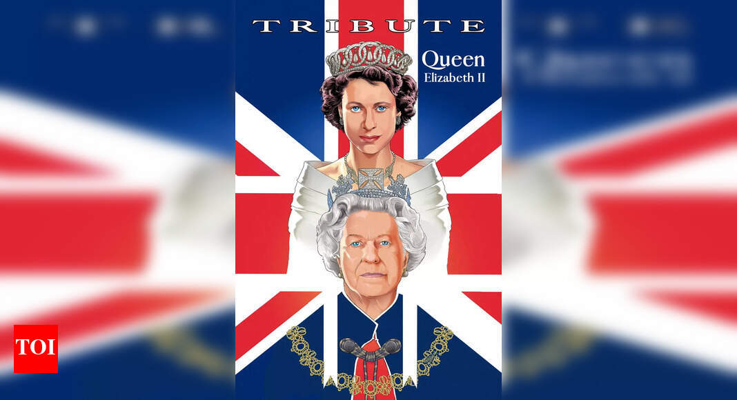 Queen Elizabeth's life features in a new comic book - Times of India