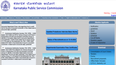 Kpsc Statistical Inspector: KPSC Statistical Inspector Recruitment 2022 ...
