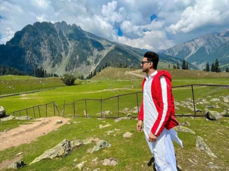 Syed Arefin enjoys a trip to Kashmir - Times of India