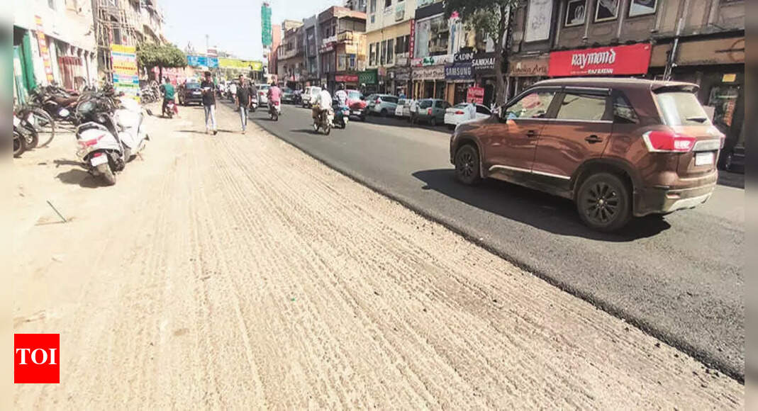 Jda: Jda To Repair Interior Roads By Diwali | Jaipur News - Times of India