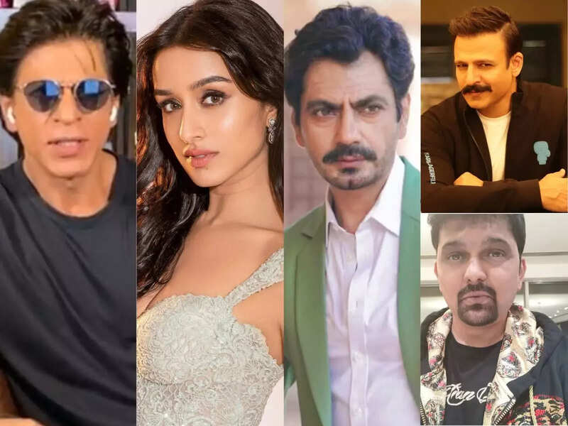 Shah Rukh Khan and Shraddha Kapoor's names crop up in the Vivek Oberoi-Gaurang Doshi dupe case ...