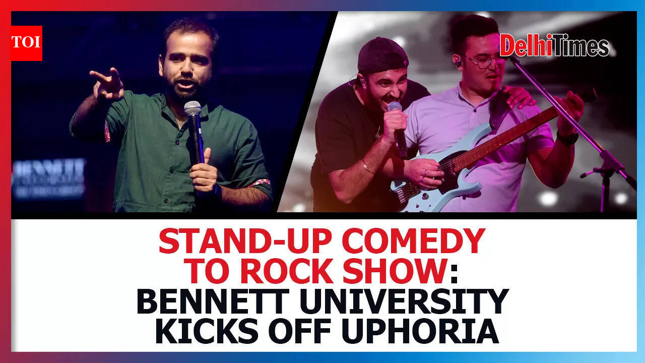 Stand-up comedy to rock show: Bennett University kicks off Uphoria