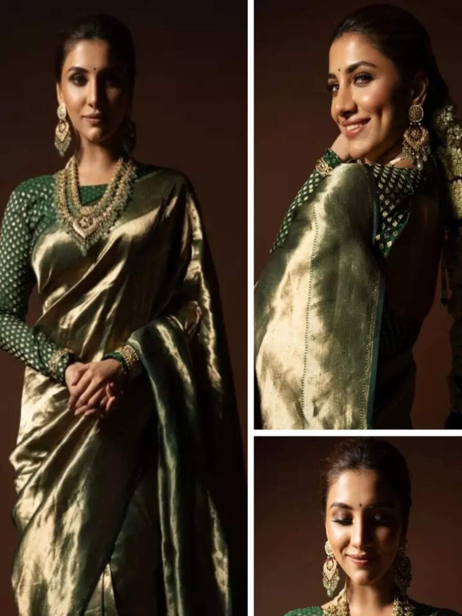 Rukmini Maitra’s ethnic look will light up your festive mood | Times of ...