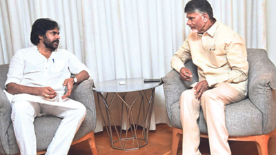 Bjp Ally Pk, Tdp Boss Naidu To Fight Ysrcp ‘hand-in-hand’ | Vijayawada News - Times of India