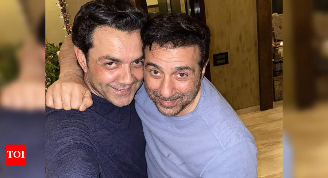 Bobby Deol wishes brother Sunny Deol on his birthday | Hindi Movie News ...