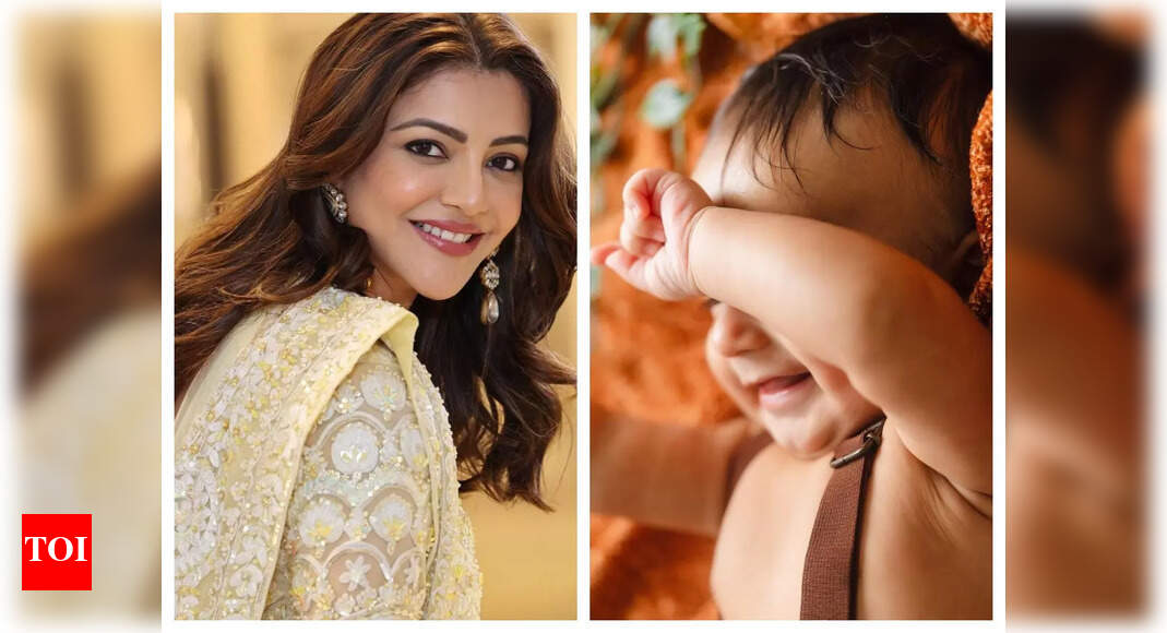 Kajal Aggarwal shares a sweet photo of her son Neil as he completes six ...