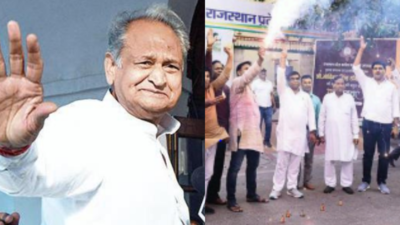 Gehlot, Pilot Meet Kharge In Delhi Separately, Wish Him Best | Jaipur News - Times of India