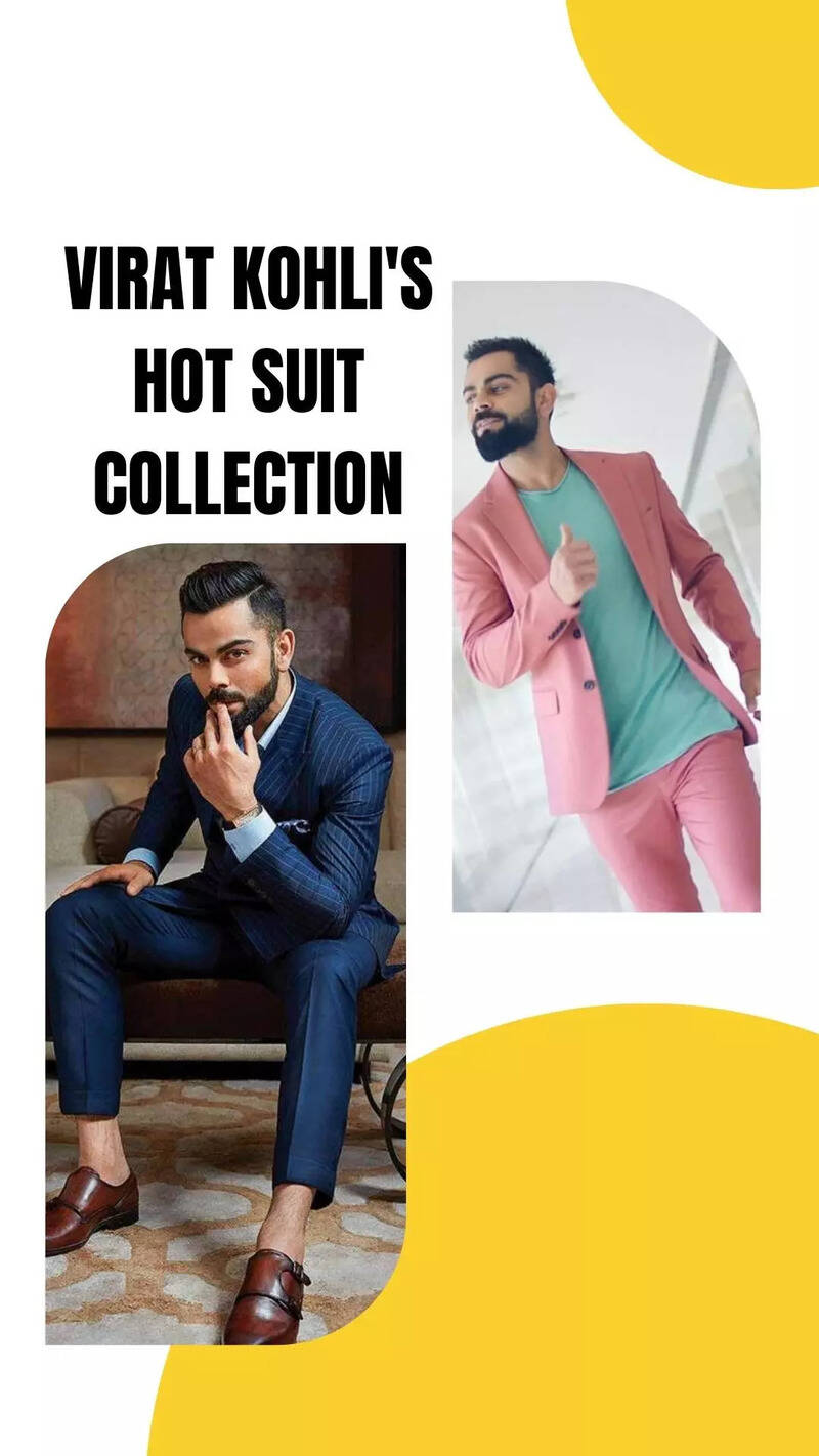 Virat Kohli's hot suit collection