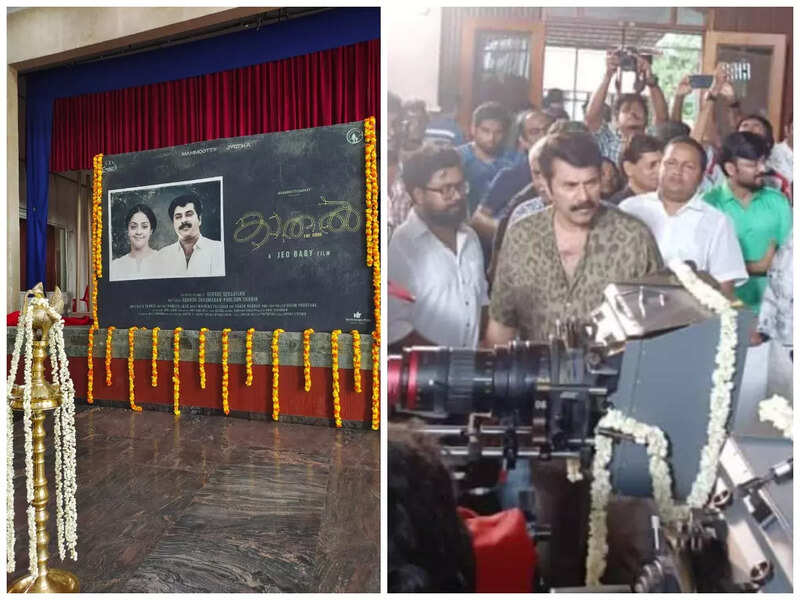 Mammootty - Jeo Baby’s ‘Kaathal - The Core’ begins with a pooja ...