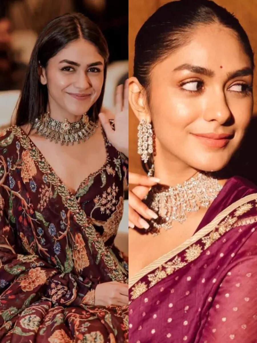 Diwali dressing ideas from Mrunal Thakur | Times of India