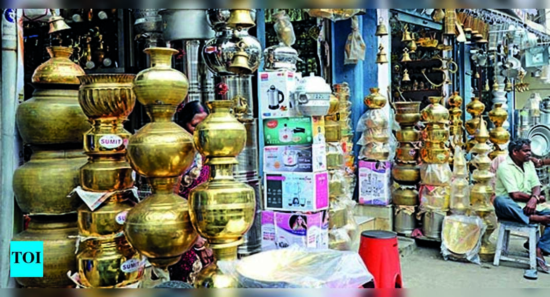 Utensil Traders In City Rue Slow Business Ahead Of Dhanteras | Ranchi ...