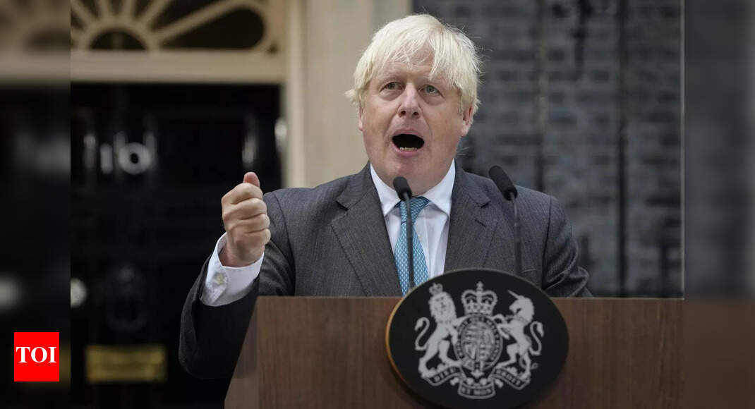 Truss: UK PM Race: Boris Johnson among front runners to replace Liz ...