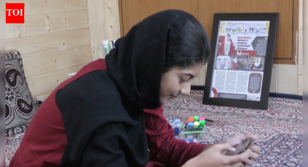 Meet Aqsa Masrat, 10-year-old social media influencer from J&K