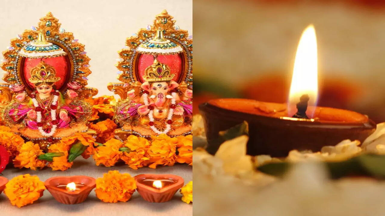 Diwali Laxmi Puja 2022 Puja Muhurat Puja Samagri Puja Vidhi Times of India