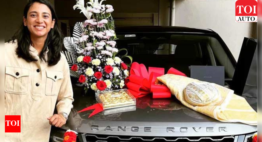Indian cricketer Smriti Mandhana buys Range Rover Evoque worth Rs 72.09 ...
