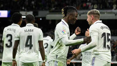 Real Madrid score two late goals to win 3-1 against Sevilla | Football ...