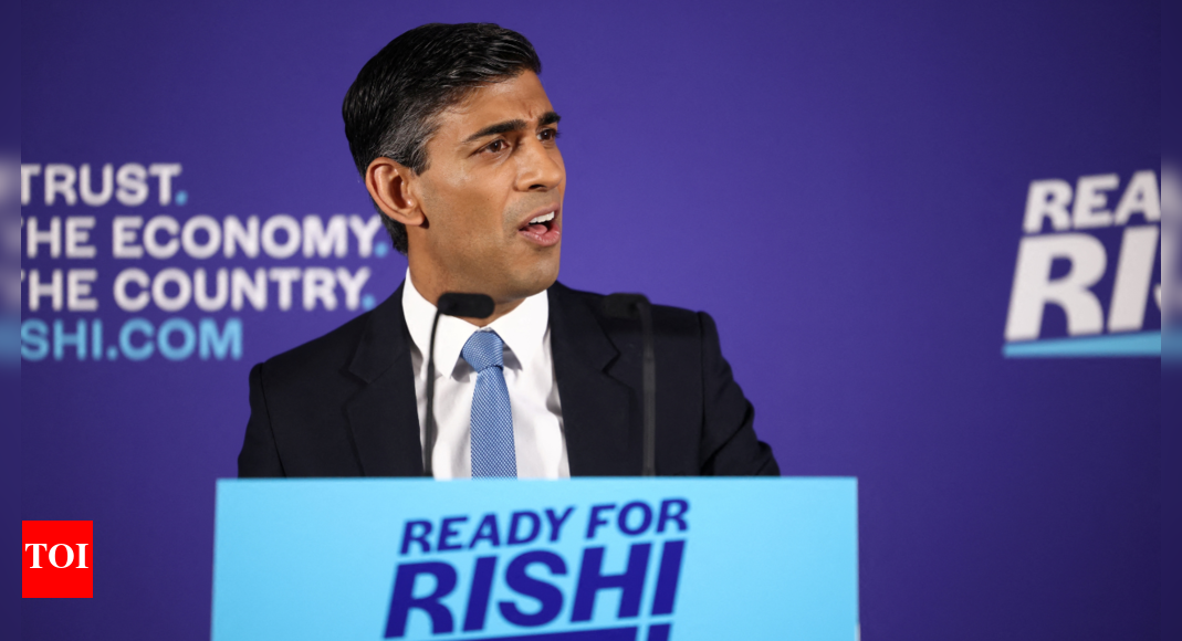 Suella Braverman backs Rishi Sunak as ‘unity' candidate for UK PM - Times of India