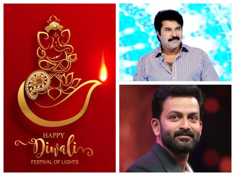 Mammootty to Prithviraj, Mollywood celebs extend heartfelt Diwali ...