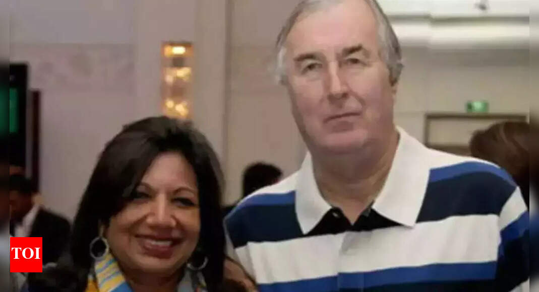 John Shaw, Kiran Mazumdar’s husband, passes away at 73 - Times of India