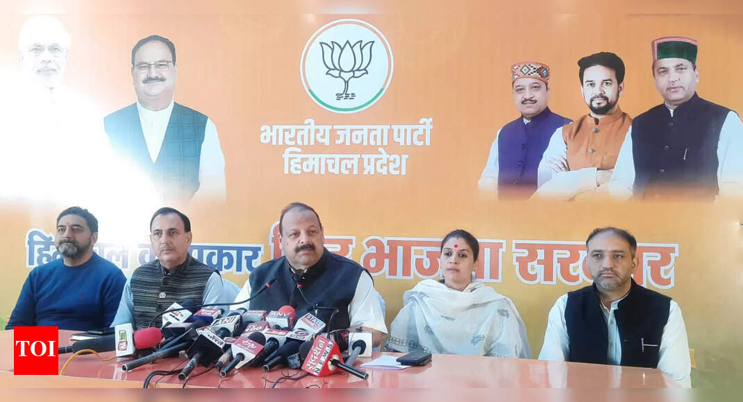 Himachal Pradesh elections: Congress on verge to extinction, says ...