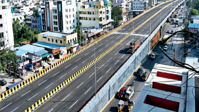 Nagole: Signal-free travel: Nagole flyover thrown open for public, set ...