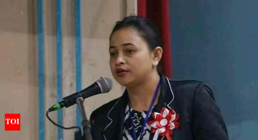 World champion arm wrestler Margaret Pathaw gets Rs 5 lakh award from ...