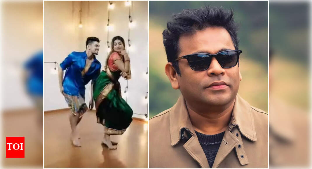 Ramzan and Dilsha's 'Mallipoo' dance grabs the attention of AR Rahman ...