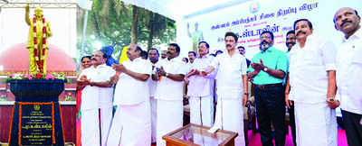 Cm Unveils Life-size Statue Of Ambedkar | Chennai News - Times of India