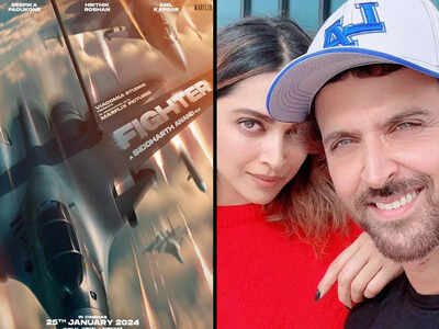 Fighter Release Date: Hrithik Roshan announces 'Fighter' with Deepika ...