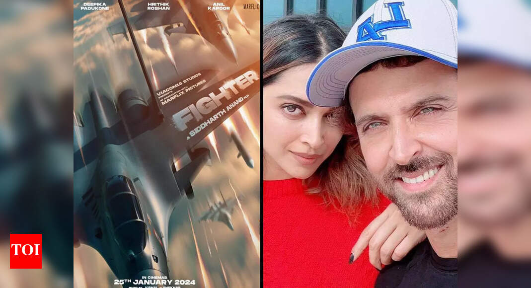 Fighter Release Date: Hrithik Roshan announces 'Fighter' with Deepika ...