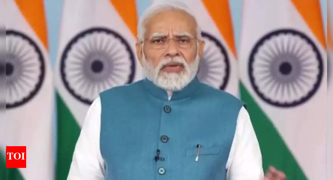 PM Modi moots idea of 'One Nation, One Uniform' for police | India News - Times of India