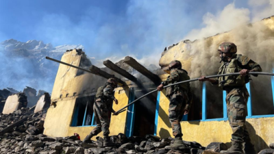 Kishtwar Fire Today: 15 houses gutted in fire in Jammu and Kashmir's Kishtwar | Jammu News ...