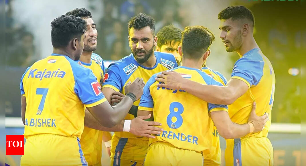 Tamil Thalaivas: PKL: Tamil Thalaivas thrash Jaipur Pink Panthers | Pro-Kabaddi-League News ...