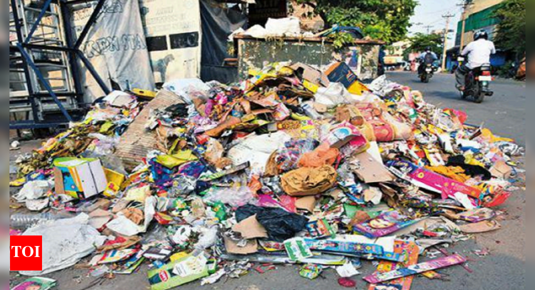 Coimbatore: Corporation collects 849 tonnes of cracker waste in 2 days ...